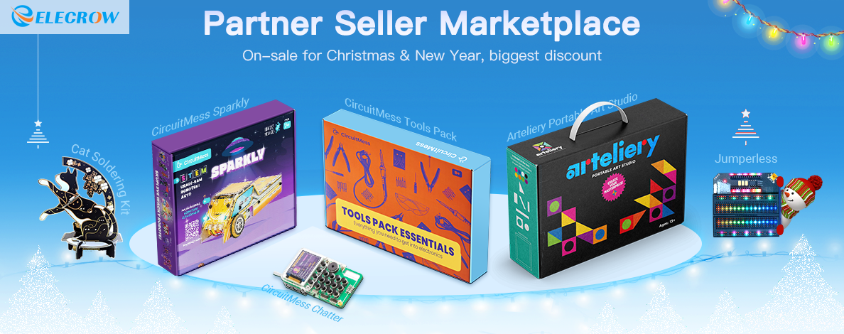 Awesome Products Designed by Global Makers - Elecrow Partner Seller