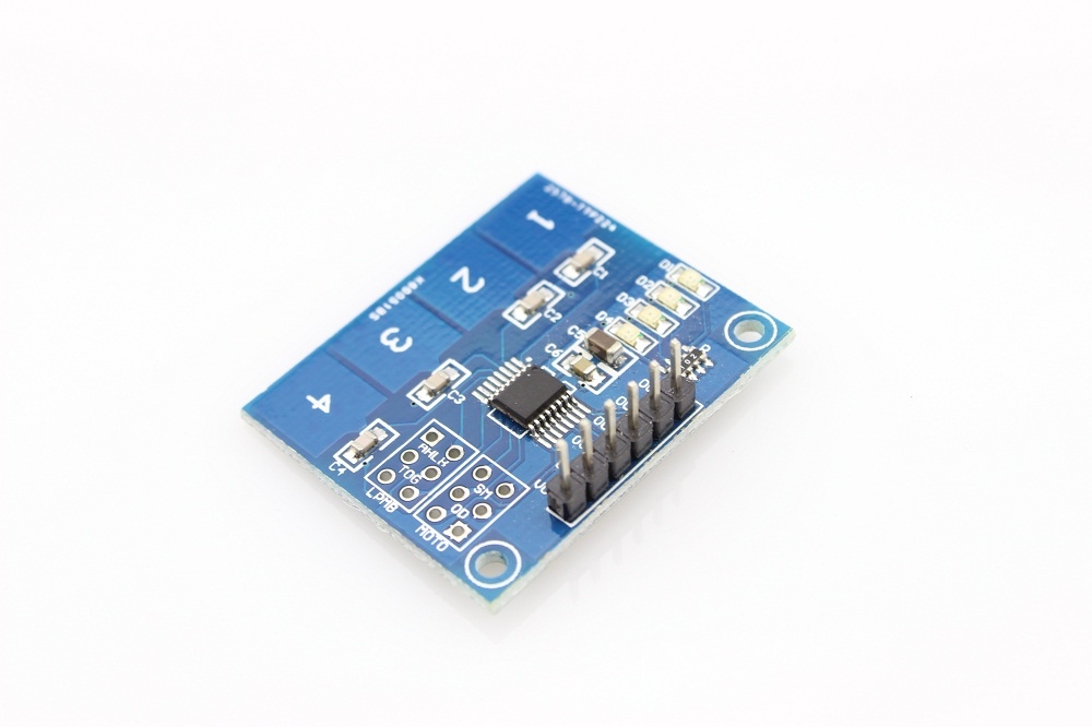 4-Channel Capacitive Touch Module Physical Monitor :Elecrow bazaar ...