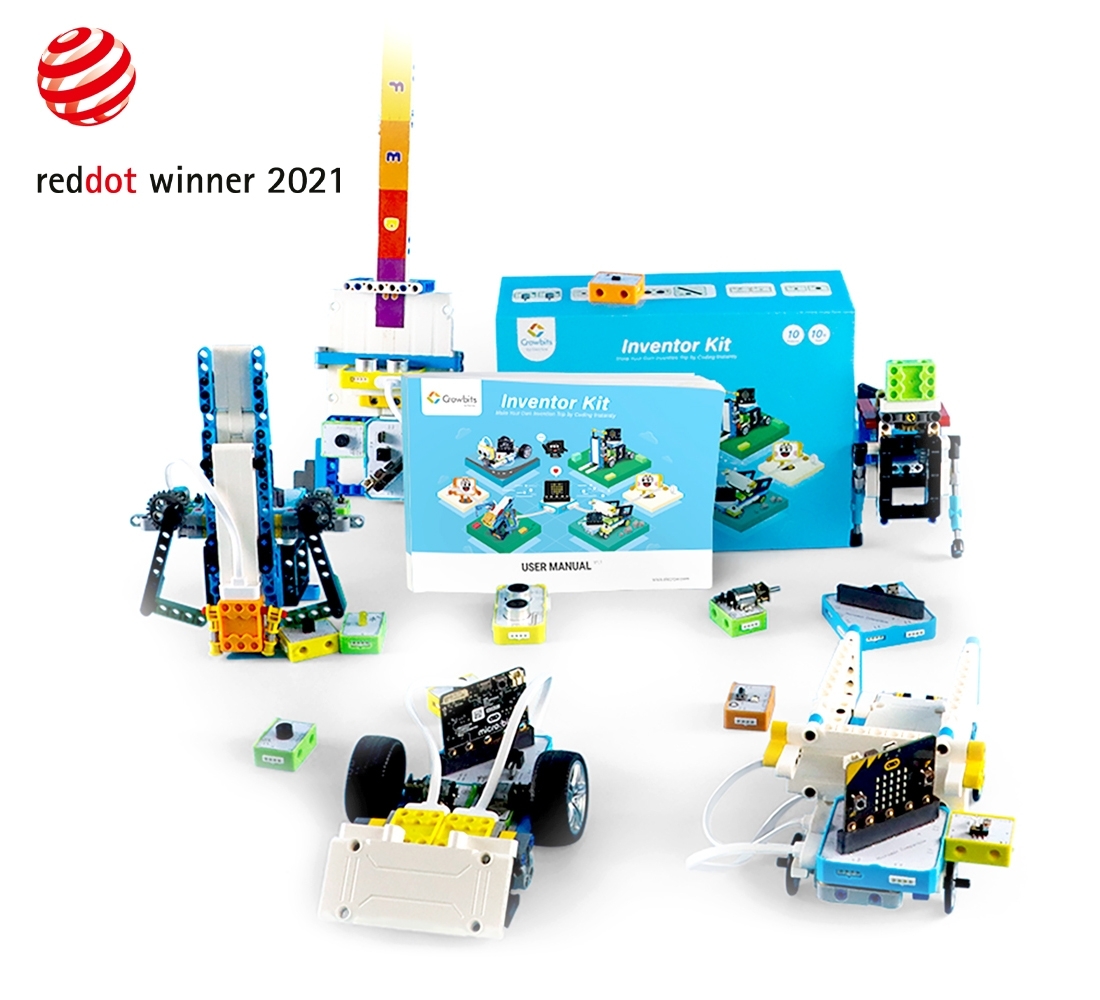 Crowbits Inventor Kit is a comprehensive STEM learning kit that ...