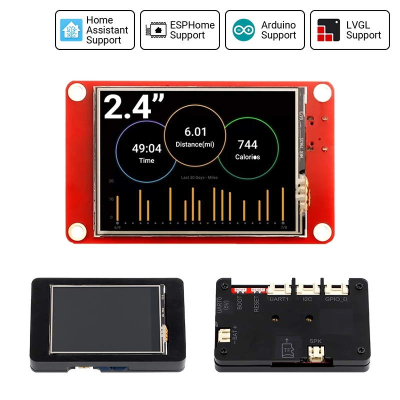 ESP32 display-2.4 Inch HMI Display 240x320 SPI TFT LCD Touch Screen ...