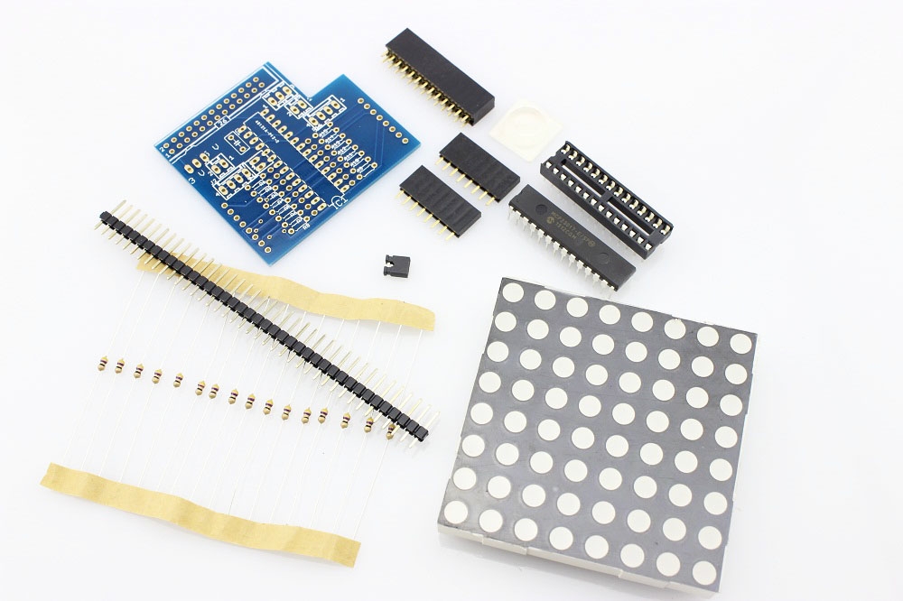 Pi MATRIX ! 8X8 LED Matrix with IO for the Raspberry Pi GPIO Pi MATRIX ! 8X8 LED Matrix with IO for the Raspberry Pi GPIO