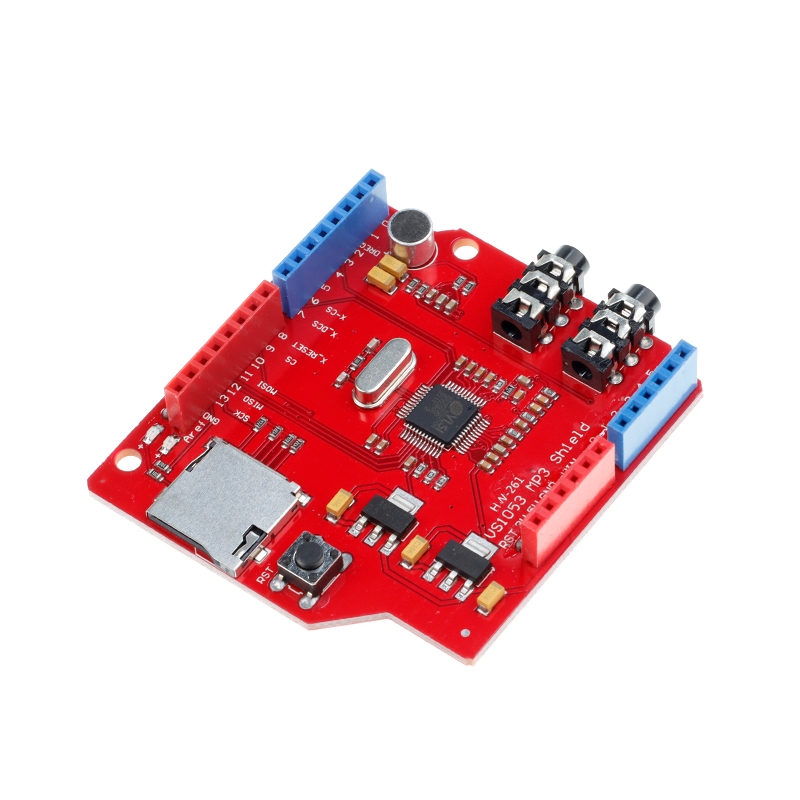 VS1053 MP3 Shield ASVS1053MP Arduino Compatible Arduino Shield in ...