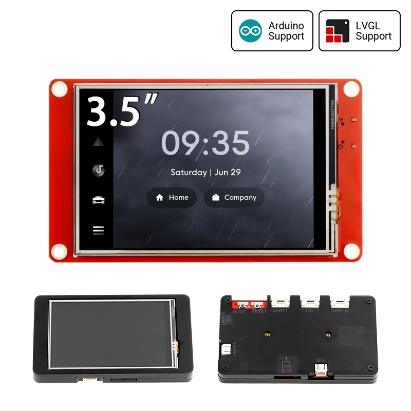ESP32 display-3.5 Inch HMI Display 320x480 SPI TFT LCD Touch Screen Compatible with Arduino/LVGL