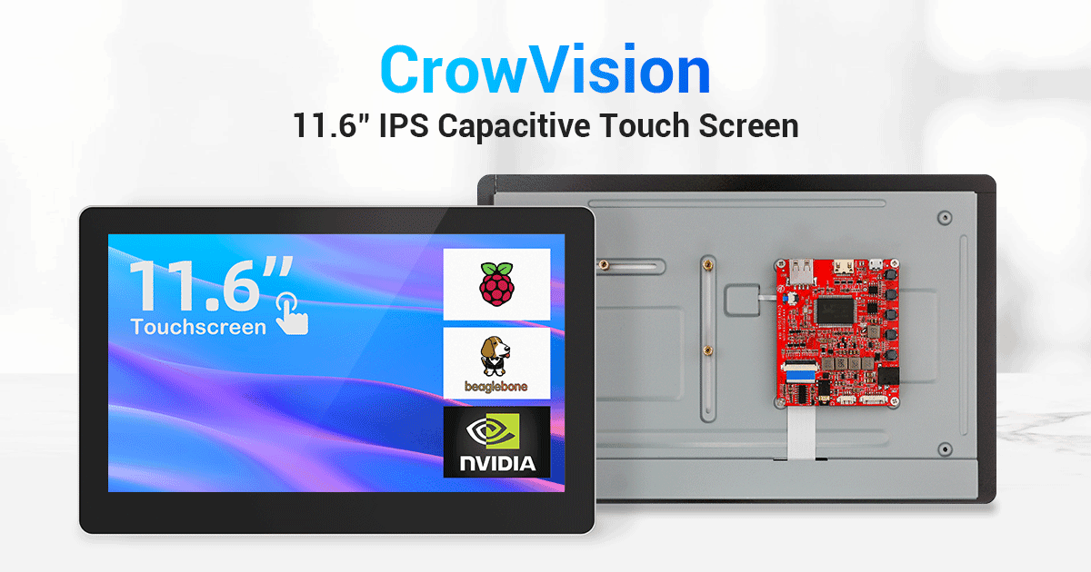 CrowVision 11.6” IPS Capacitive Touch Screen
