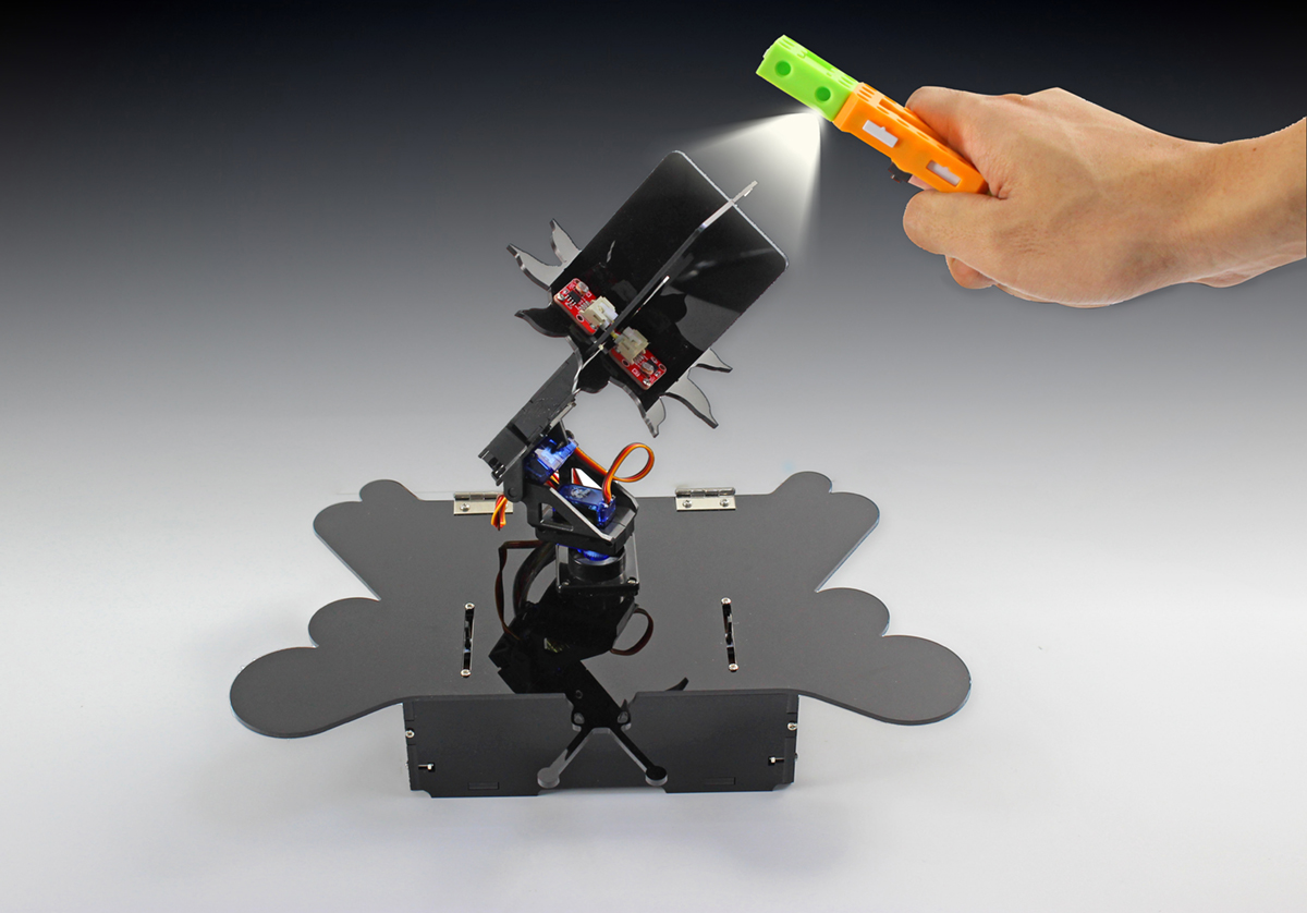 Arduino Sunflower - an Electronic Sundancer