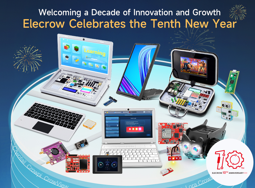 Elecrow Celebrates the Tenth New Year