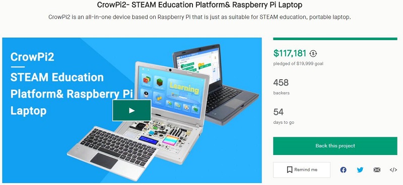 CrowPi2 Kickstarter Update