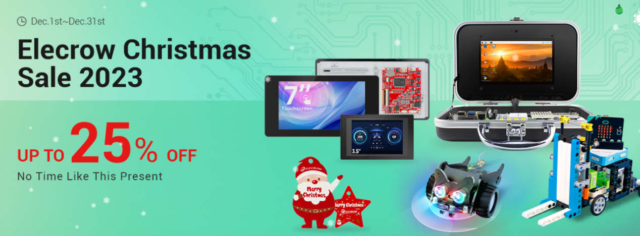 Christmas Sale at Elecrow