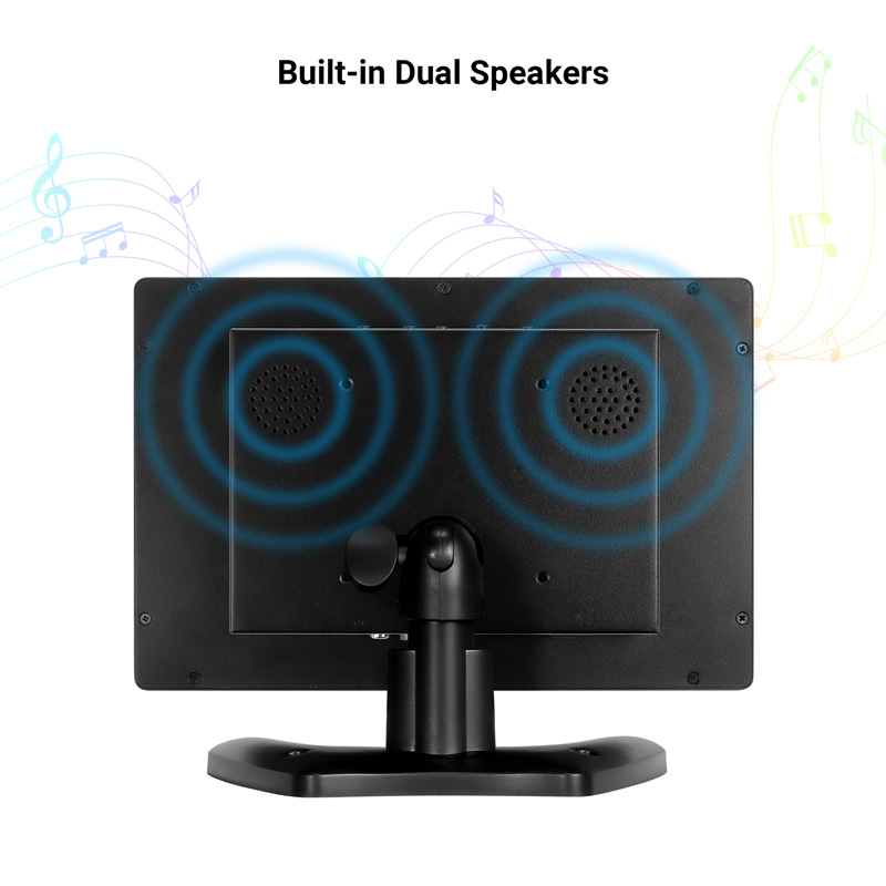 10.1 Inch 1280x800 VGA Display IPS Portable Monitor Metal Shell with ...