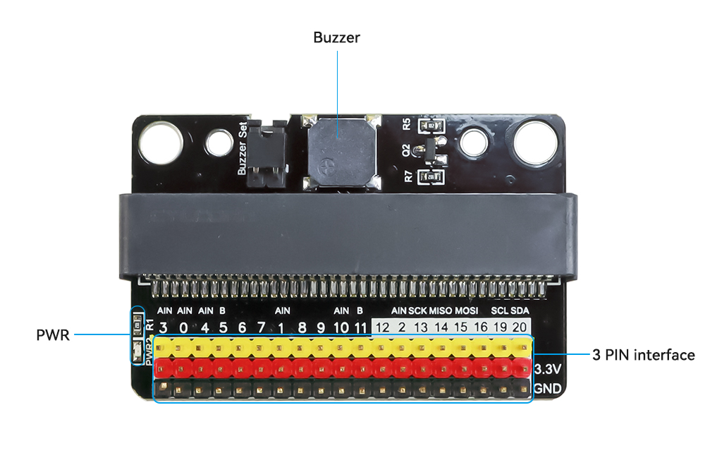Breakout Board for micro:bit IO Expansion Board